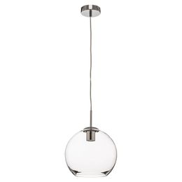 Searchlight Kugelrunde Glas-Hängelampe Balls, 25 cm, klar