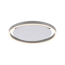 Leuchten Direkt LED-Deckenleuchte Ritus, Ø 39,3cm, aluminium