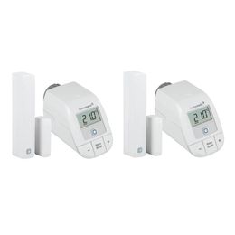 homematic IP Bundle Heizen 2x Thermostat 2x Sensor