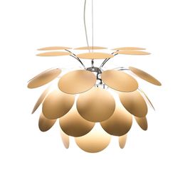 Marset Discocó Pendellampe Ø 68 cm beige matt