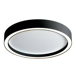 BOPP Aura LED-Deckenleuchte Ø 55cm weiß/schwarz
