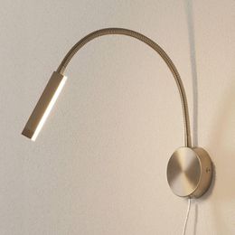 Fischer und Honsel FISCHER & HONSEL LED-Wandlampe Raik mit Steckernetzteil