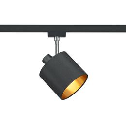 Trio Lighting 2-Phasen-Spot DUOline 783301 E14, schwarz/gold