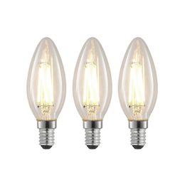 ARCCHIO LED-Filamentlampe E14 4W 827 Kerze dimmbar 3er-Set