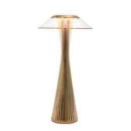 Kartell Space - LED-Designer-Tischleuchte, gold