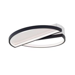 Orion LED-Deckenlampe Olga, schwarz/weiß