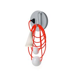 Foscarini Filo LED-Wandleuchte, Eastern Coral