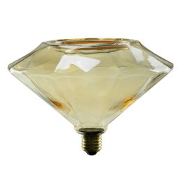 Segula LED-Floating Diamond E27 8W gold dimmbar