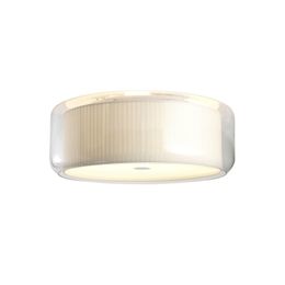 Marset Mercer C Deckenlampe aus Glas und Baumwolle