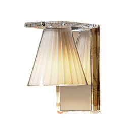 Kartell Light-Air Wandleuchte mit Stoffschirm