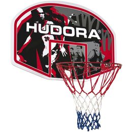 Hudora Basketballkorb Hudora In-/Outdoor (Set, Basketballkorb mit Basketball-Board), rot|schwarz|weiß