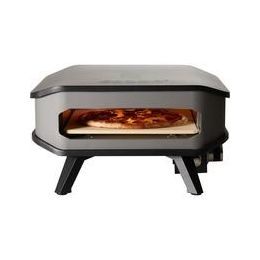 Pizzaofen 13" schwarz/grau, für Pizzen bis ca. Ø 34cm Grillrost Material: Cordierit Leistung: 5 kW Heizart: Gas