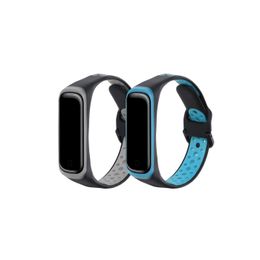 kwmobile Uhrenarmband 2x Sportarmband für Samsung Galaxy Fit 2