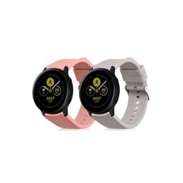 kwmobile Uhrenarmband 2x Sportarmband für Samsung Galaxy watch 5 / Watch 5 Pro