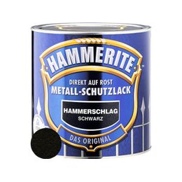 hammerite Metallschutzlack Hammerschlag-schwarz glänzend / 60063