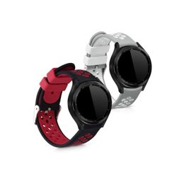 kwmobile Uhrenarmband 2x Sportarmband für Samsung Galaxy Watch 4 Classic (46mm)