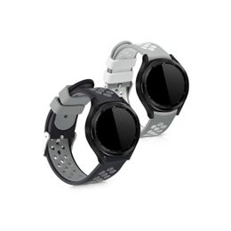 kwmobile Uhrenarmband 2x Sportarmband für Samsung Galaxy Watch 4 Classic (46mm)