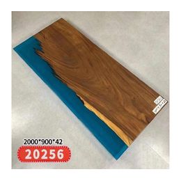 JVmoebel Esstisch Epoxidharz Esstisch River Table 200x90 Neu Echtes Holz Tische (1-St)