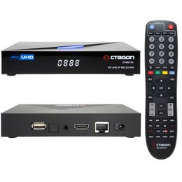 Octagon Streaming-Box SX888 WL V2 4K UHD IP 5G Wi-Fi E2 Linux Smart TV Receiver