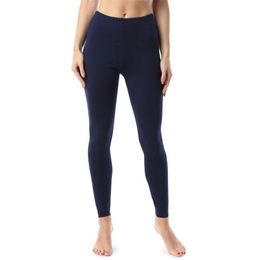 Bellivalini Leggings Damen Lange Leggings aus Bio-Baumwolle BLV50-183 (1-tlg) elastischer Bund