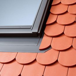 Velux Eindeckrahmen EDB 1000 Biberschwanz, 55x78 cm (CK02)