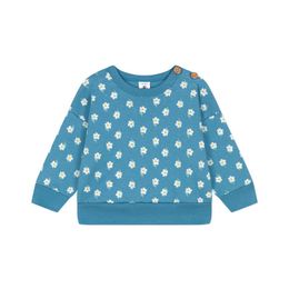 Petit Bateau - Sweatshirt LEGERE in blau, Gr.80/86