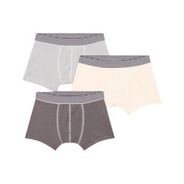 Petit Bateau - Boxershorts UNI 3er Pack in bunt, Gr.92/98