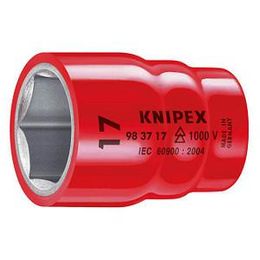 Knipex 1/2" 6-kant Steckschlüsseleinsatz Größe: 1/2 Zoll, 13,0 mm