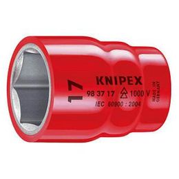 Knipex 1/2" 6-kant Steckschlüsseleinsatz Größe: 1/2 Zoll, 22,0 mm