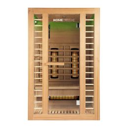 Infrarotkabine redsun deluxe m - 120 x 105 cm für 2 Personen Infrarotkabine Wärmekabine Infrarotsauna Sauna - Home Deluxe