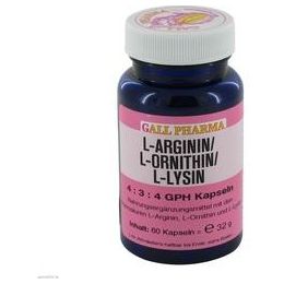 L-ARGININ/L-ORNITHIN/L-Lysin 4:3:4 GPH Kapseln 60 St
