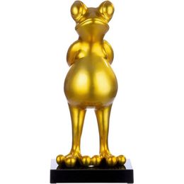Casablanca by Gilde Tierfigur Skulptur Frosch gold (1 St), goldfarben