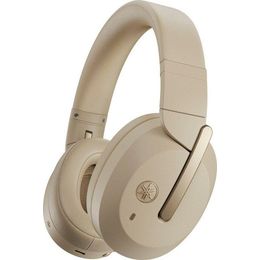 Yamaha YH-E700B On-Ear-Kopfhörer (Active Noise Cancelling (ANC), Sprachsteuerung, kompatibel mit Siri, Google Assistant, Siri, A2DP Bluetooth, AVRCP Bluetooth, Bluetooth, HFP, HSP), beige