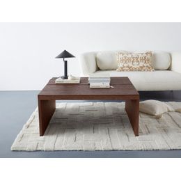 LeGer Home by Lena Gercke Couchtisch Darja, aus massiven Eichenholz, Breite 100 cm