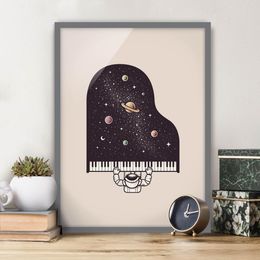 Bilderwelten Bild mit Rahmen Kosmische Melodie