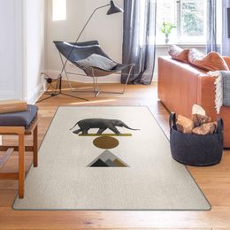 Teppich Balancekunst Elefant