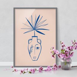 Bilderwelten Bild mit Rahmen Alina Buffiere - Vase
