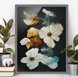 Bilderwelten Bild mit Rahmen Magische Bl&uuml;ten