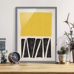 Bilderwelten Bild mit Rahmen Abstrakte Formen