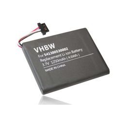 vhbw kompatibel mit Navman S20 Akku Li-Ion 1250 mAh (3