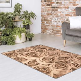 Teppich Vintage Rosen