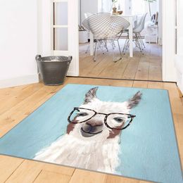 Teppich Lama mit Brille II