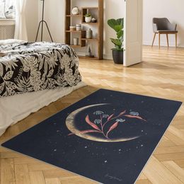 Teppich Mondsichel und Margeriten