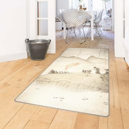 Teppich No.MW8 Japanische Stille