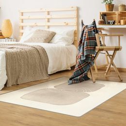 Teppich Verspielte Impressionen in Grau