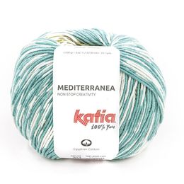 Katia Mediterranea Baumwollgarn musterbildend mit Farbverlauf Häkelwolle