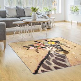 Teppich Klimt Giraffe