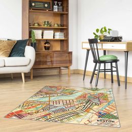 Teppich Moderne Karte von Boston
