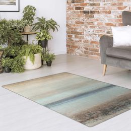 Teppich Horizont über Blau I