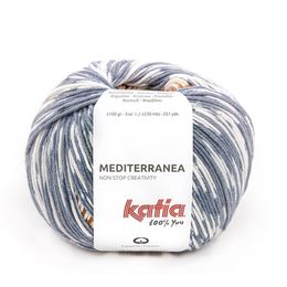 Katia Mediterranea Baumwollgarn musterbildend mit Farbverlauf Häkelwolle
